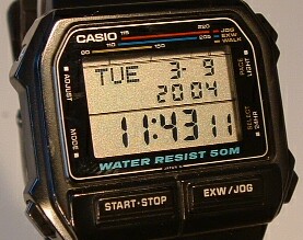 CASIO - EXW-50 - Exercise - Vintage Digital Watch - Digital-Watch.com