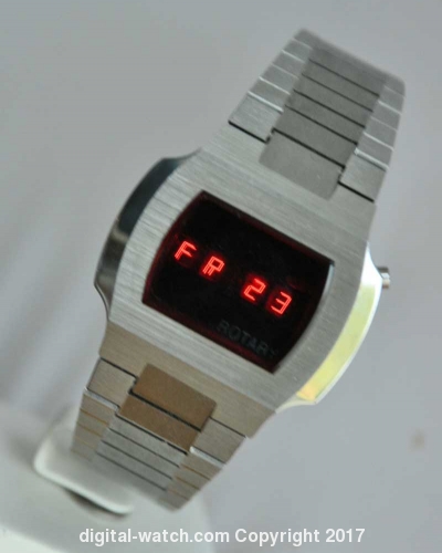 ROTARY - LED Quartz - LED - Vintage Digital Watch - Digital-Watch.com