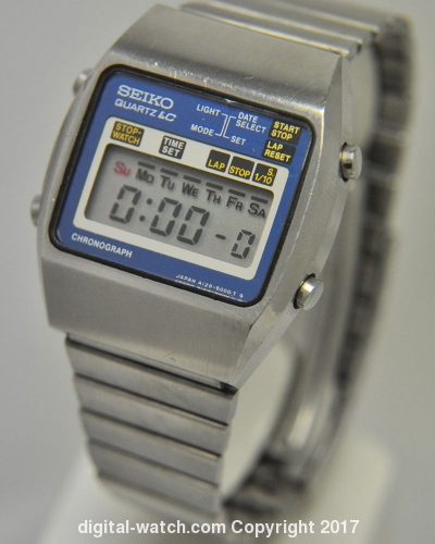 SEIKO - A128-5000 - a-series - Vintage Digital Watch - Digital-Watch.com