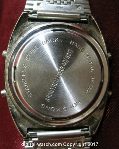 ARMITRON - Alarm Calculator - Calculator - Vintage Digital Watch ...