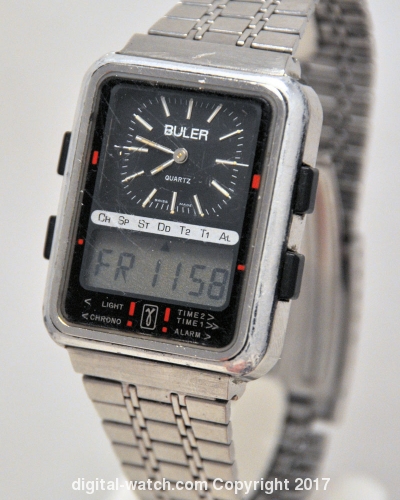 BULER - 200 1 GA - Digi-Ana - Vintage Digital Watch - Digital-Watch.com