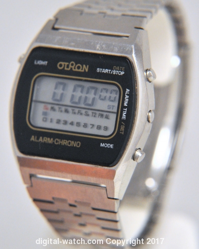 OTRON - Alarm Chronograph - Digital - Vintage Digital Watch - Digital ...