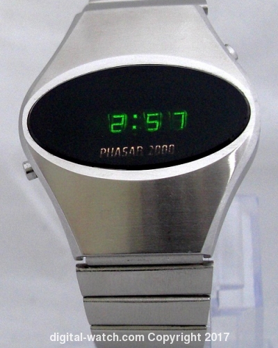 SEARS - Phasar 2000 - LED - Vintage Digital Watch - Digital-Watch.com