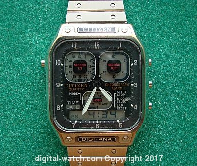 CITIZEN - DIGI-ANA - Digi-Ana - Vintage Digital Watch - Digital-Watch.com