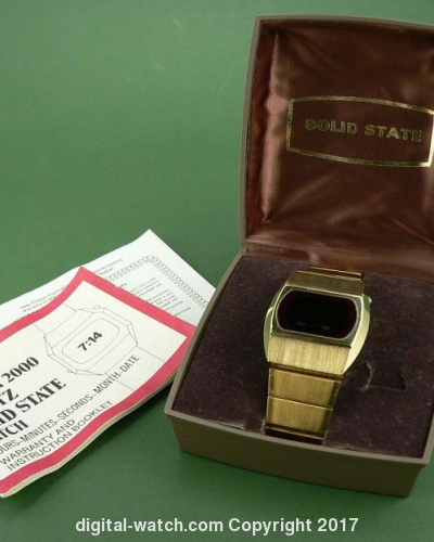 PHASAR - 2000 - LED - Vintage Digital Watch - Digital-Watch.com