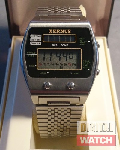 SUNREX - Series 2000 - Solar - Vintage Digital Watch - Digital-Watch.com
