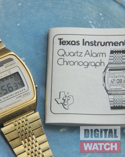 TEXAS INSTRUMENTS - Quartz_Alarm_Chrono - Digital - Vintage Digital ...