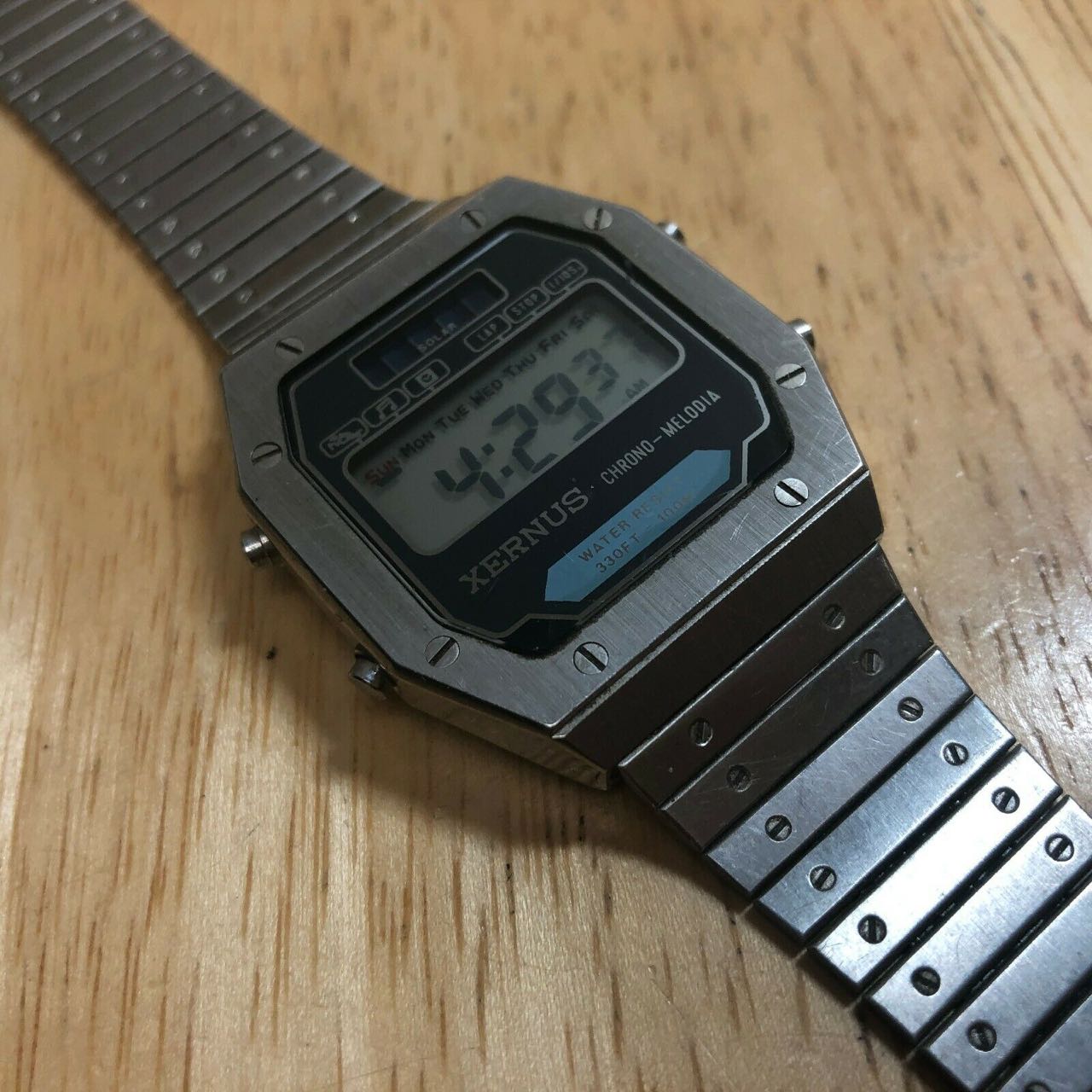 SUNREX - 100m solar - Solar - Vintage Digital Watch - Digital-Watch.com