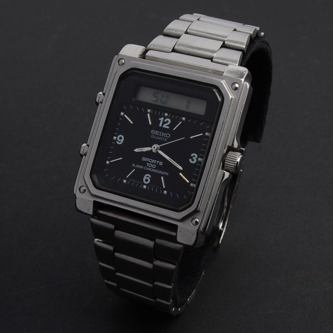 SEIKO - H557-5200 - Digi-Ana - Vintage Digital Watch - Digital-Watch.com