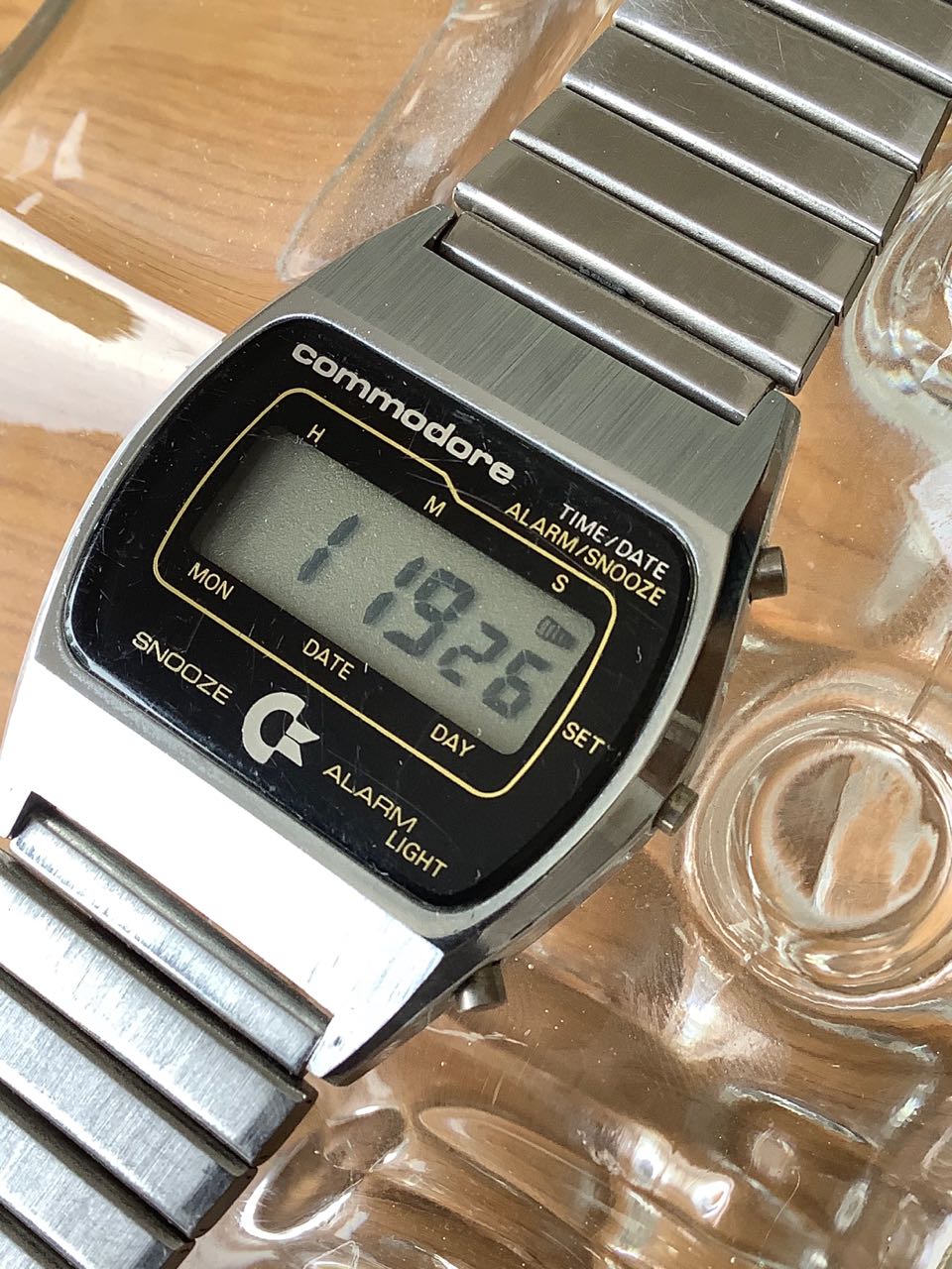 COMMODORE - Snooze Alarm - Digital - Vintage Digital Watch - Digital ...
