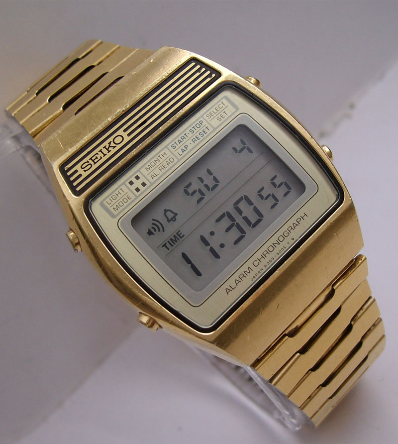 SEIKO - A359-5010 - a-series - Vintage Digital Watch - Digital-Watch.com