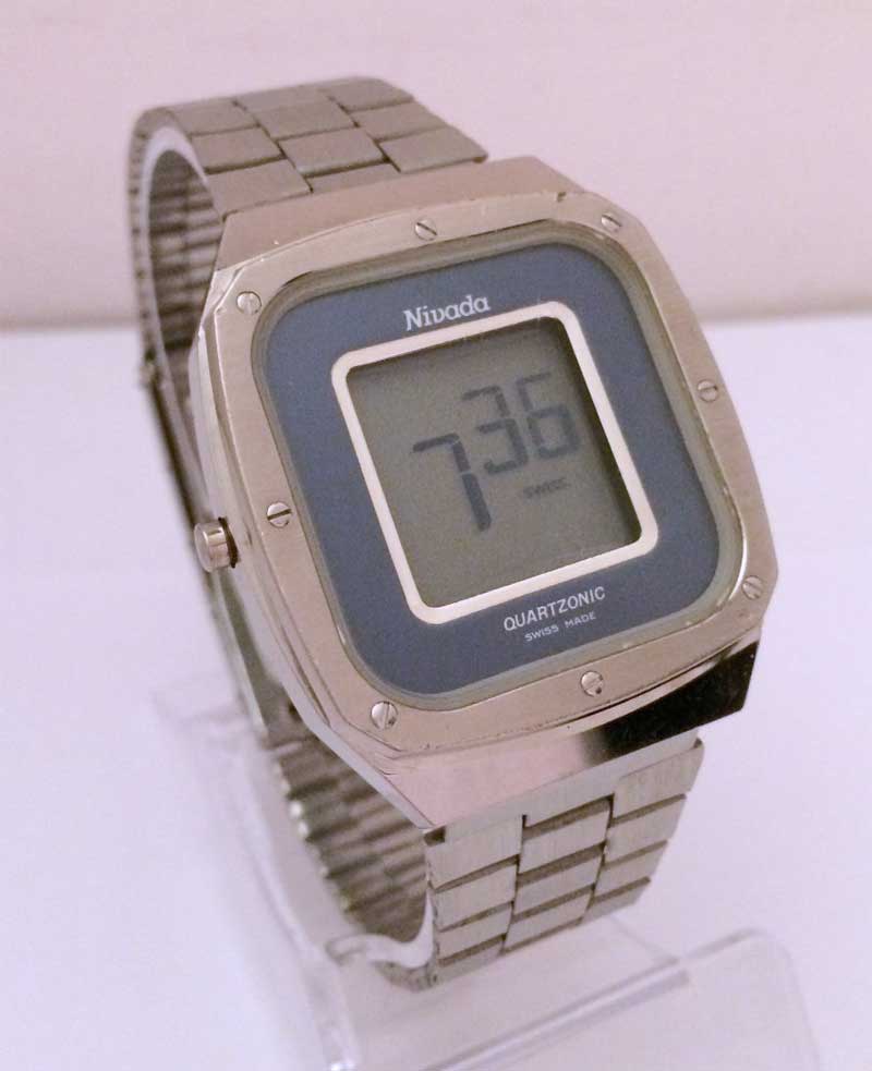 NIVADA - Quartztronic - Digital - Vintage Digital Watch - Digital-Watch.com