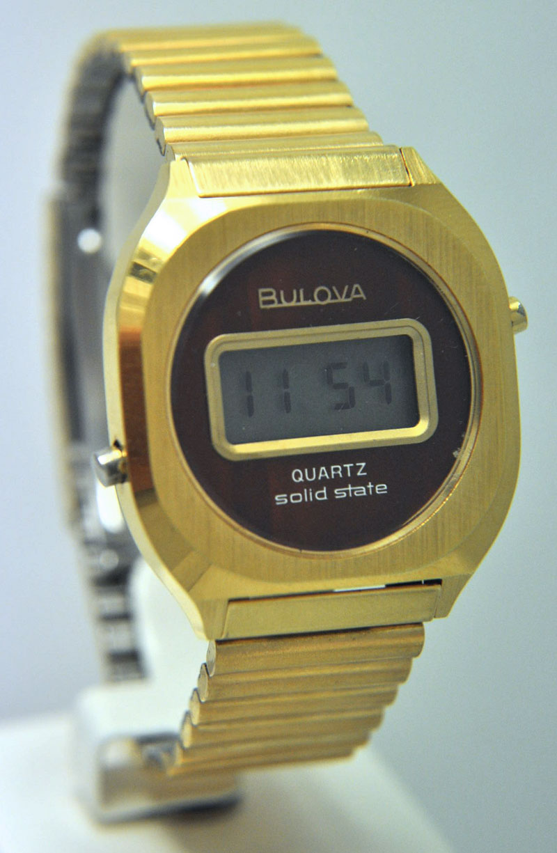 BULOVA - Solid State - Digital - Vintage Digital Watch - Digital-Watch.com