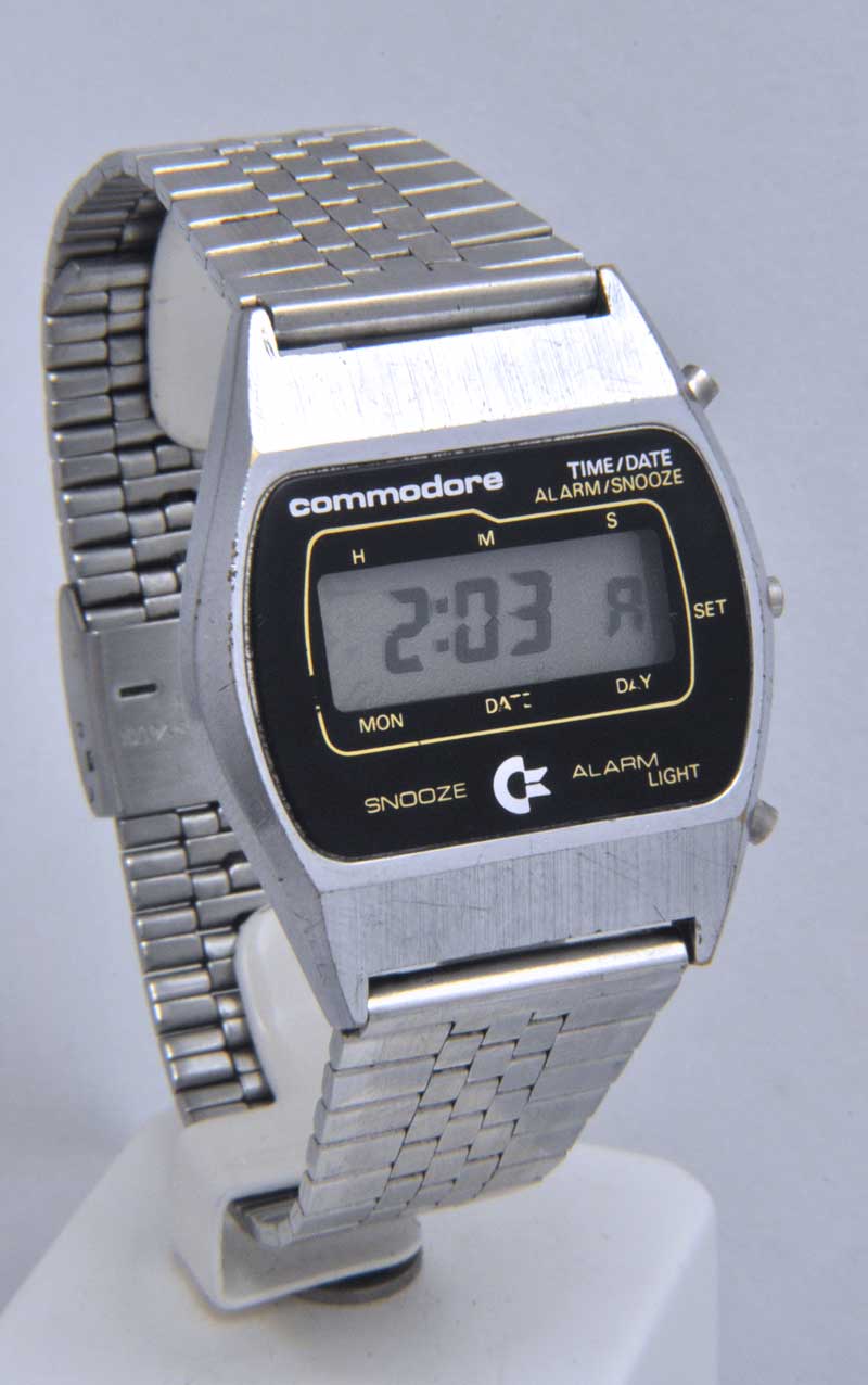 COMMODORE - Snooze Alarm - Digital - Vintage Digital Watch - Digital ...