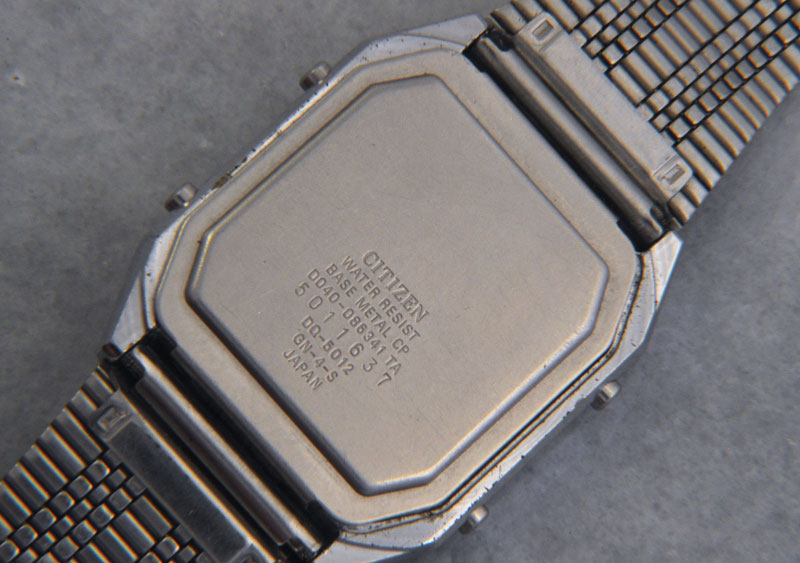 CITIZEN - D040-086341 - Digital - Vintage Digital Watch - Digital-Watch.com
