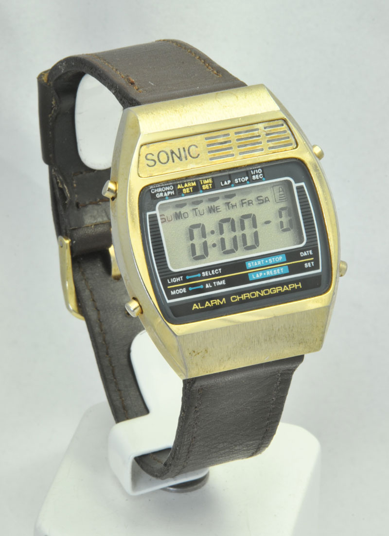 SONIC - Quartz - Digital - Vintage Digital Watch - Digital-Watch.com
