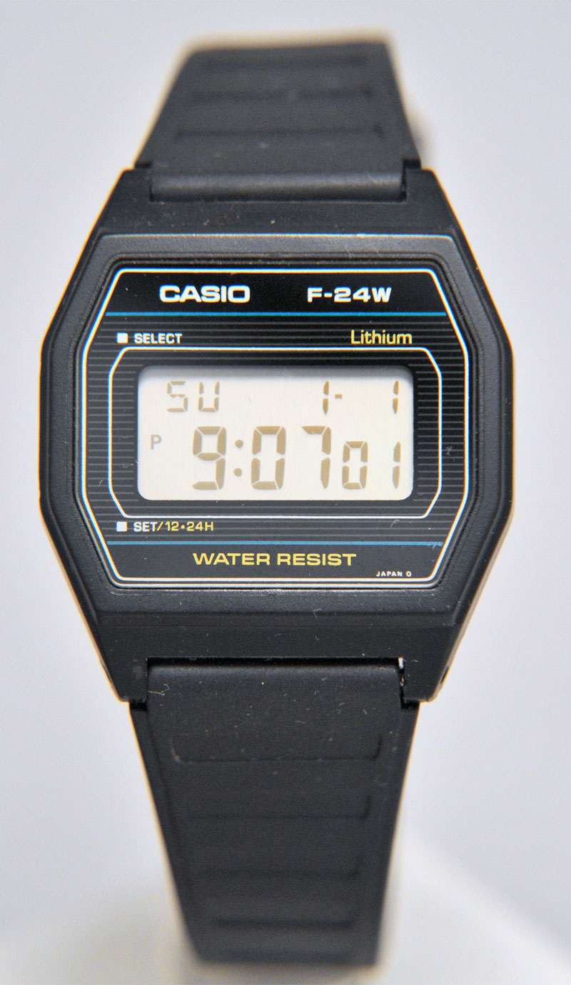 CASIO - F-24W - f-series - Vintage Digital Watch - Digital-Watch.com