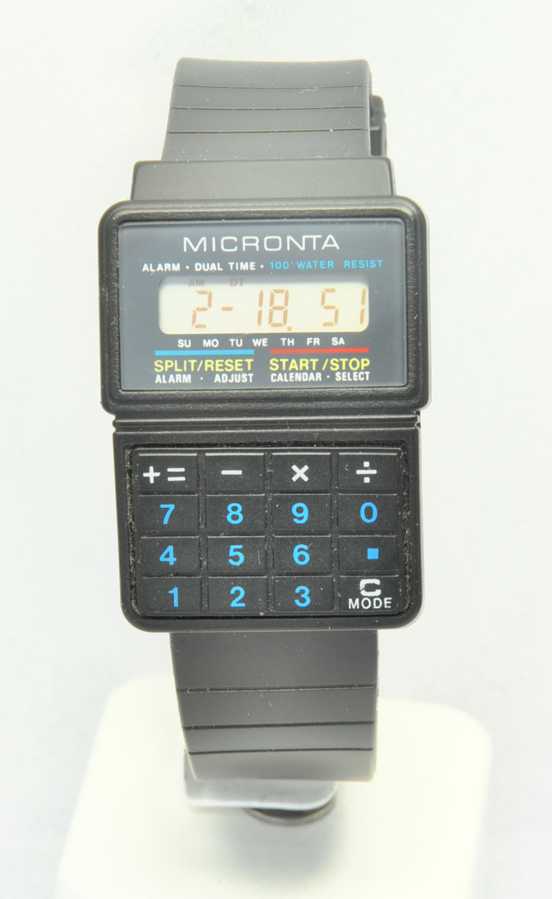 MICRONTA - 63-7008 - Calculator - Vintage Digital Watch - Digital-Watch.com