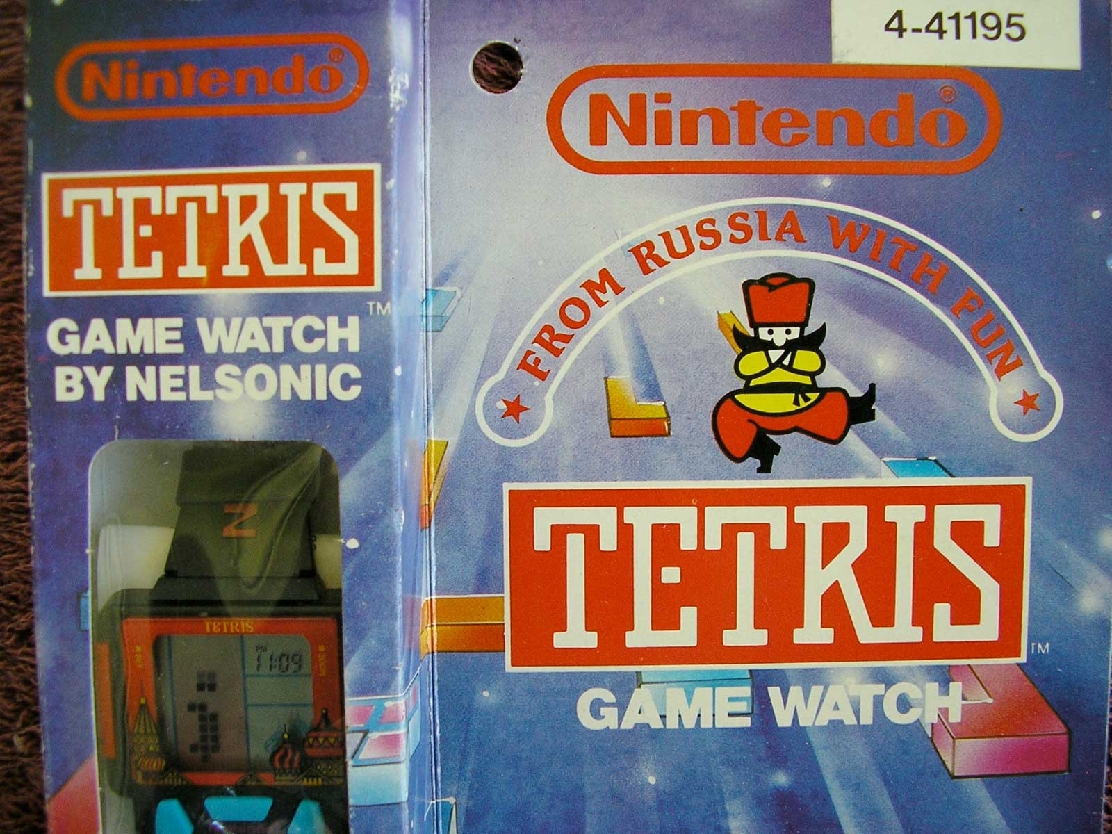 NELSONIC - Nintendo Tetris - Digital - Vintage Digital Watch - Digital ...