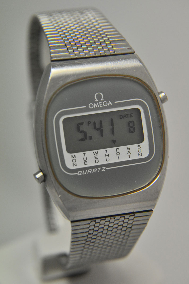 OMEGA - quartz - Digital - Vintage Digital Watch - Digital-Watch.com