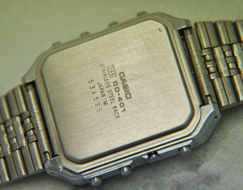 CASIO - CD-401 - Calculator - Vintage Digital Watch - Digital-Watch.com