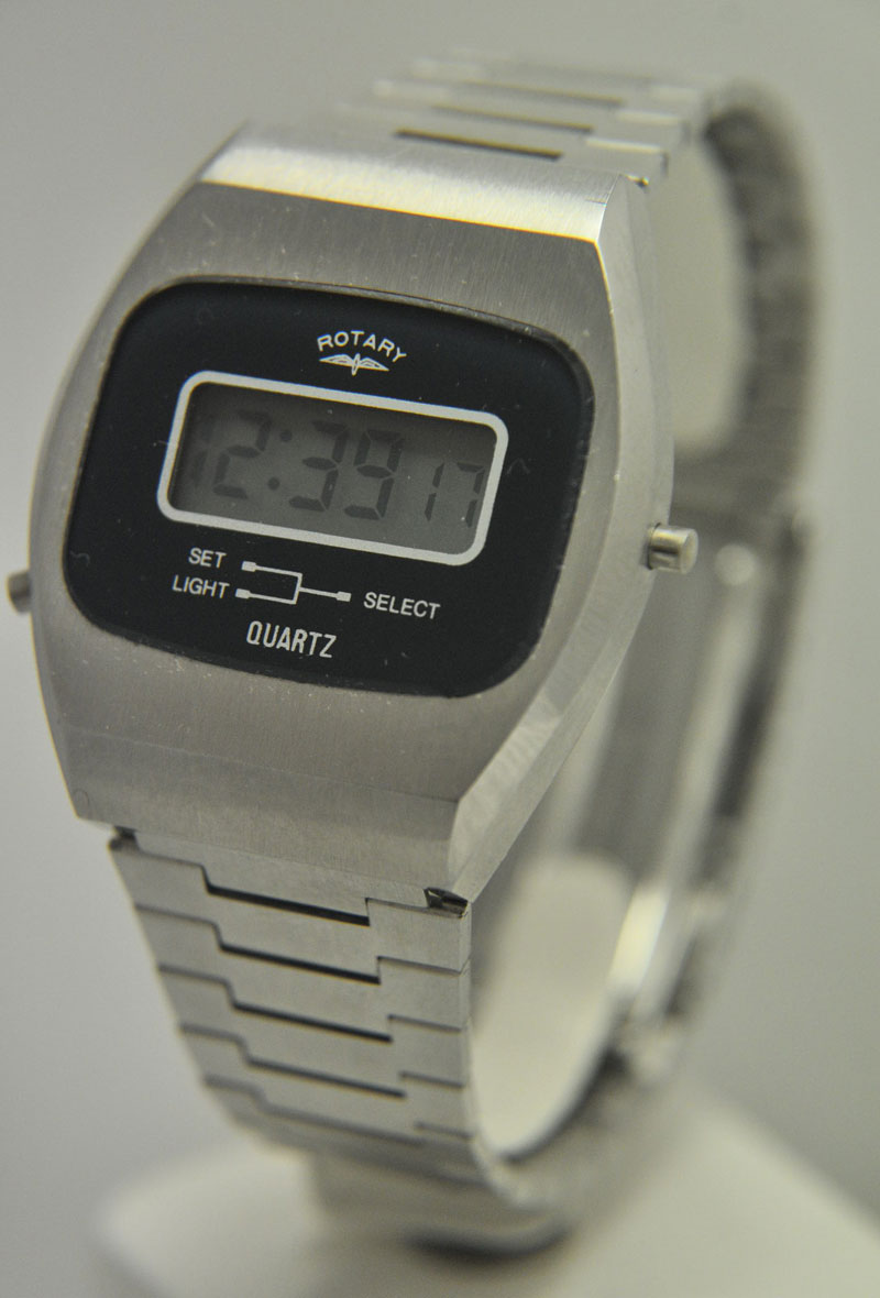ROTARY - quartz - Digital - Vintage Digital Watch - Digital-Watch.com