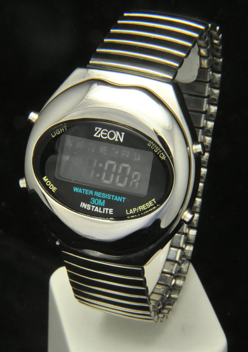 ZEON - Instalite - Digital - Vintage Digital Watch - Digital-Watch.com