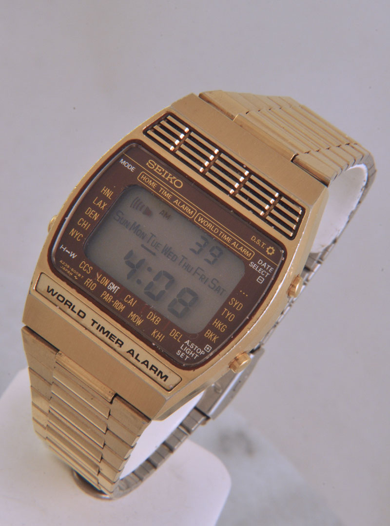 SEIKO - A239-5000 - WorldTime - Vintage Digital Watch - Digital-Watch.com