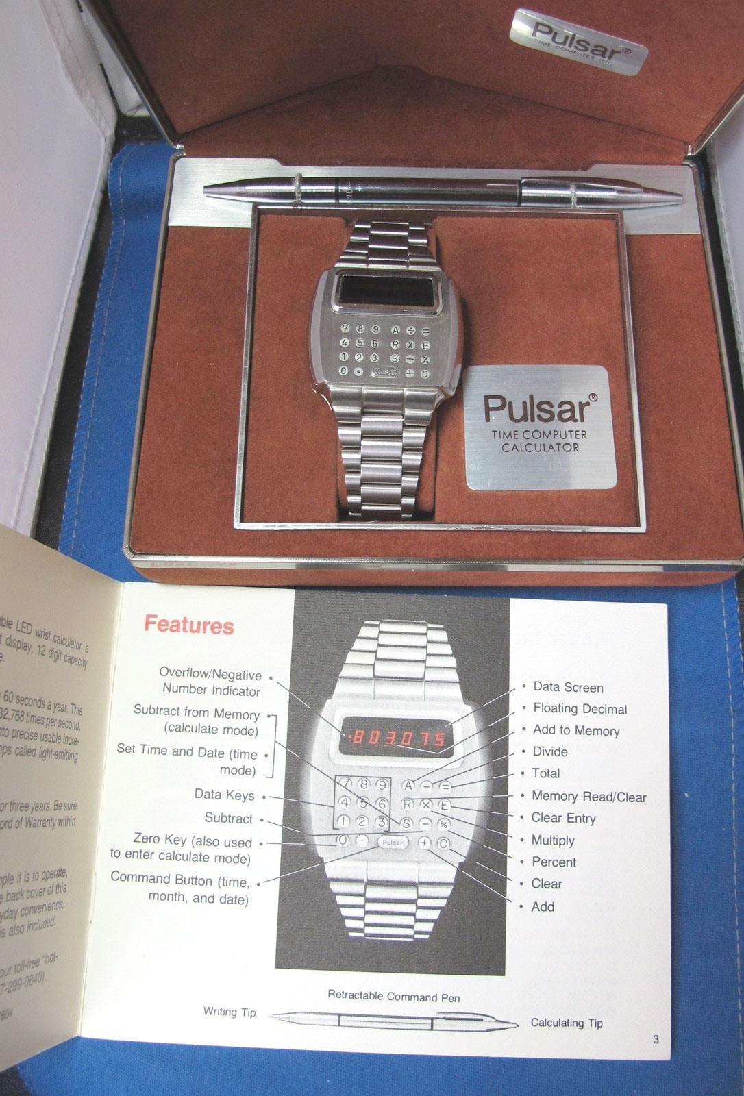 PULSAR - 902 - LED - Vintage Digital Watch - Digital-Watch.com