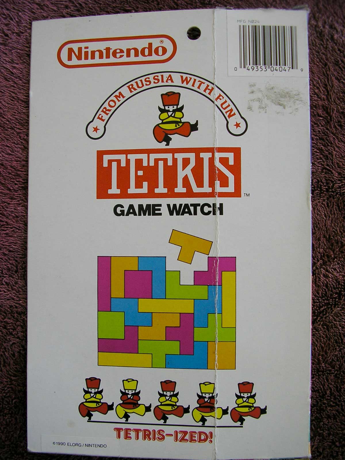 NELSONIC - Nintendo Tetris - Digital - Vintage Digital Watch - Digital ...