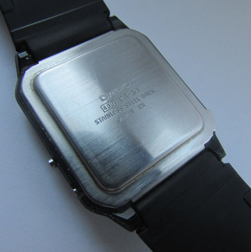 CASIO - CA-51 - Game - Vintage Digital Watch - Digital-Watch.com