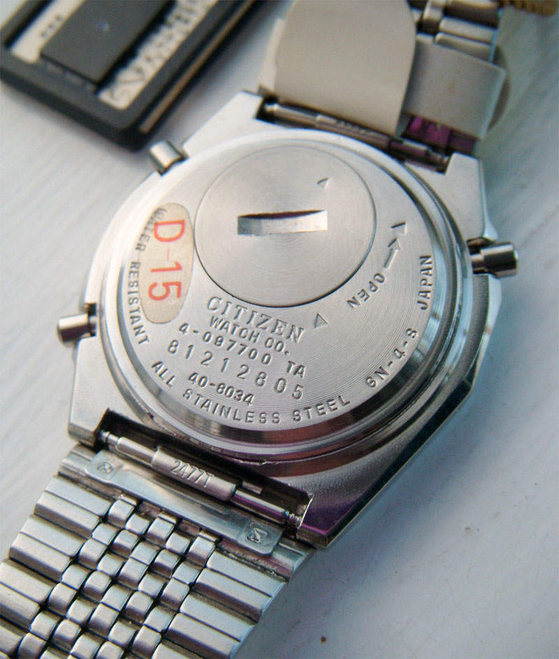 CITIZEN - 40-8034 - Digital - Vintage Digital Watch - Digital-Watch.com