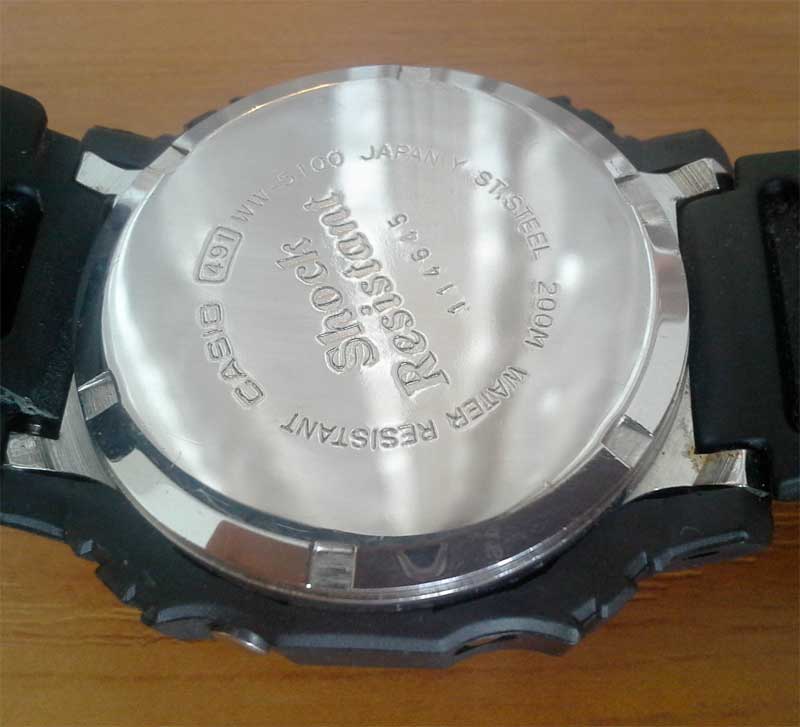 CASIO - WW-5100 - G-shock - Vintage Digital Watch - Digital-Watch.com