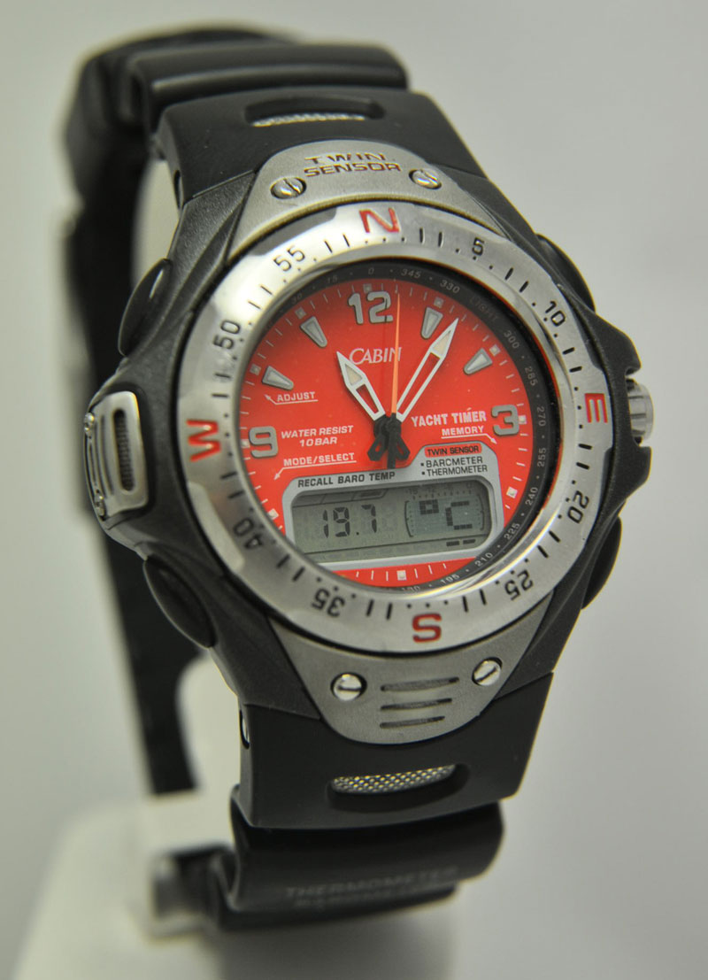CASIO - SPF-50 - Digi-Ana - Vintage Digital Watch - Digital-Watch.com