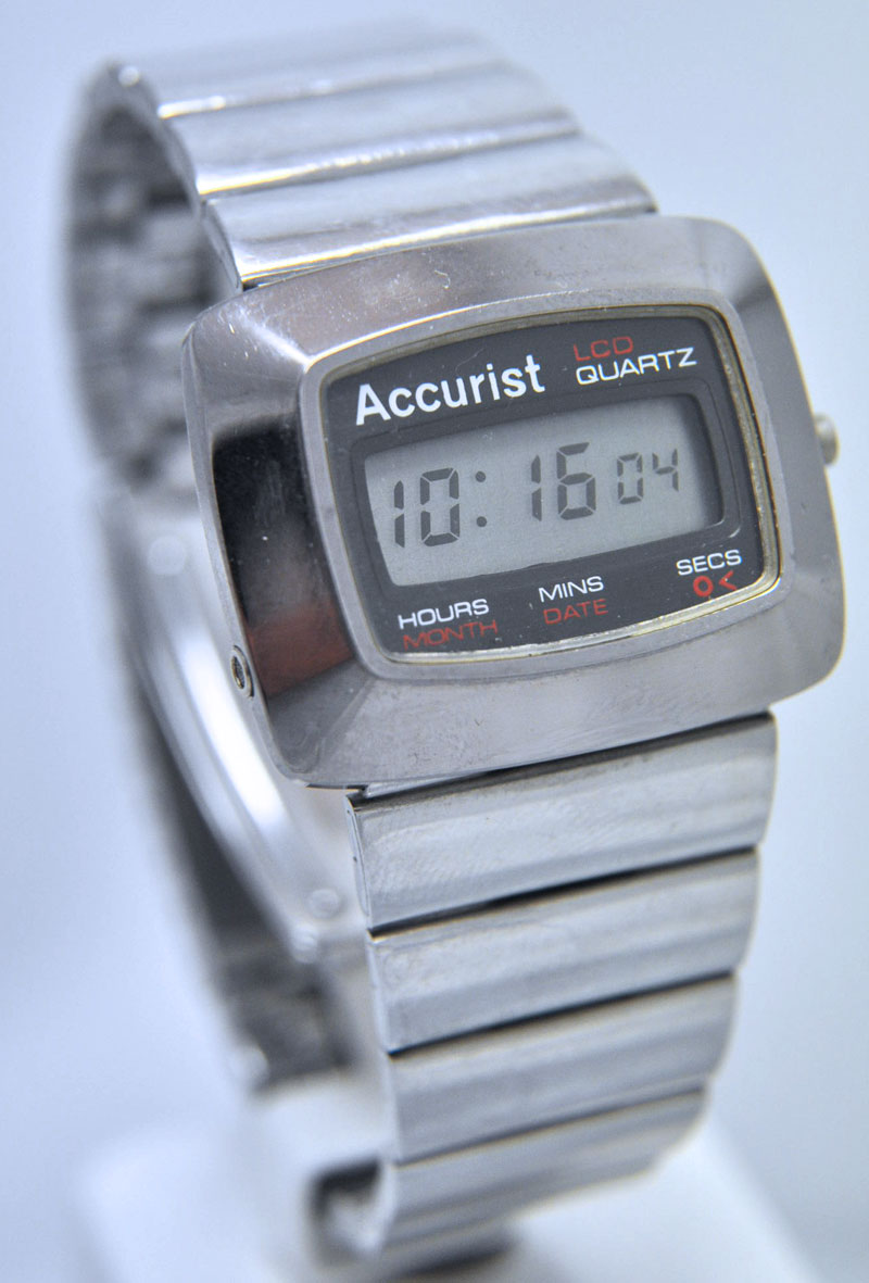 ACCURIST - LCD QUARTZ - Digital - Vintage Digital Watch - Digital-Watch.com