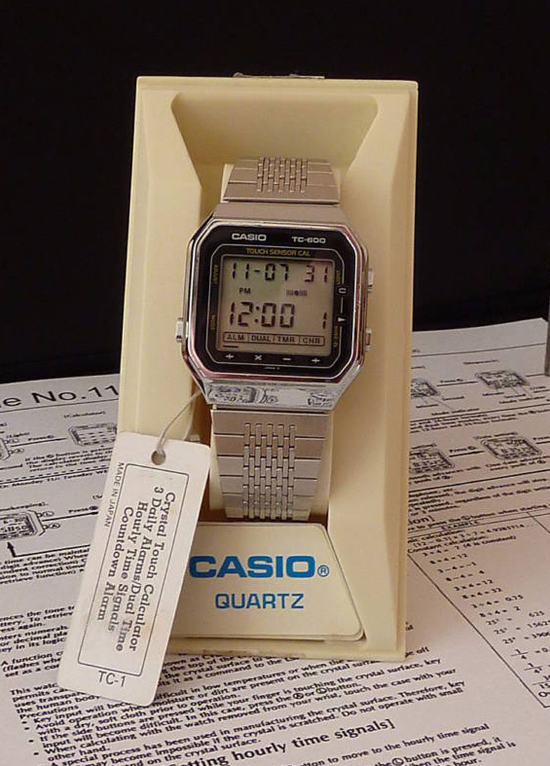 CASIO - TC-600 - Calculator - Vintage Digital Watch - Digital-Watch.com