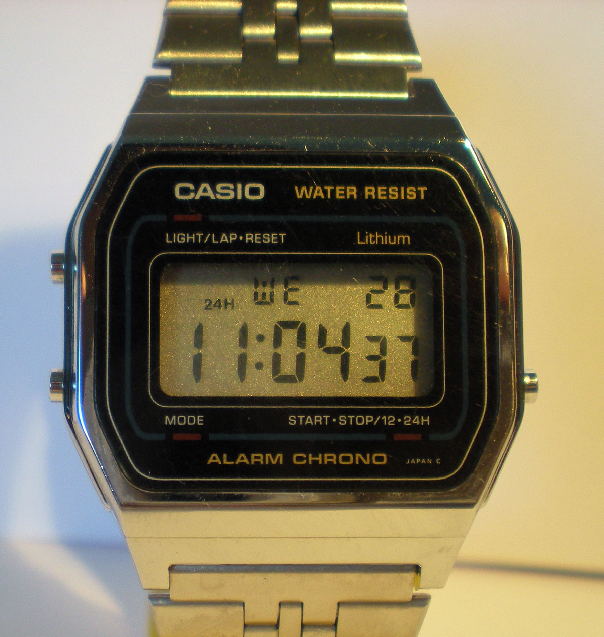 CASIO - A-155W - a-series - Vintage Digital Watch - Digital-Watch.com