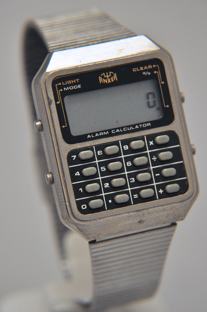 MEISTER ANKER - Alarm Calculator - Calculator - Vintage Digital Watch ...