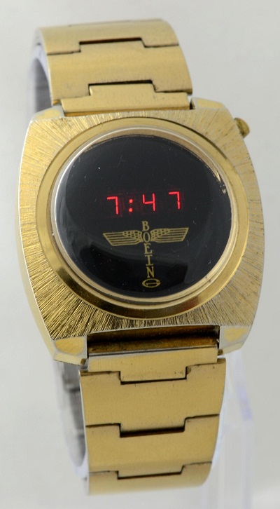 BOEING - LED - LED - Vintage Digital Watch - Digital-Watch.com