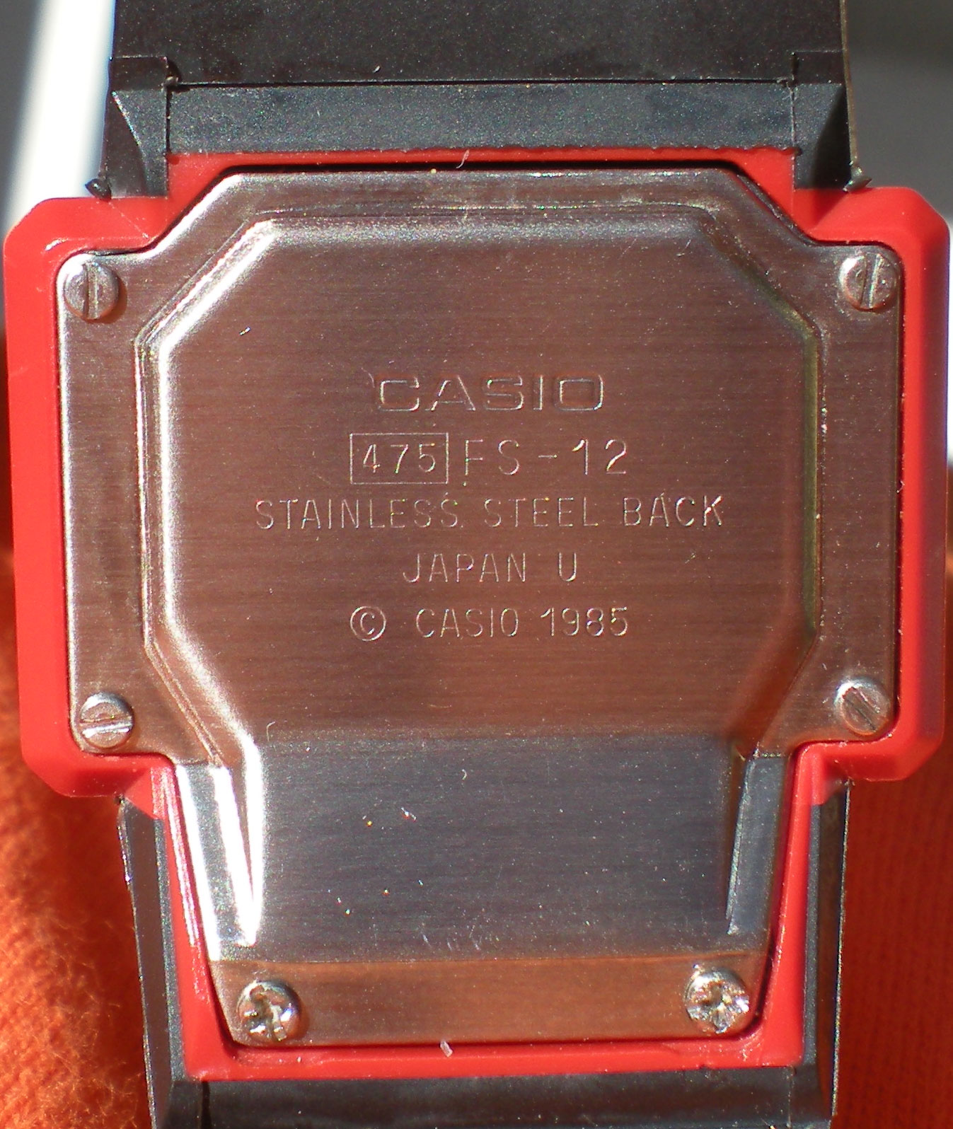 CASIO - FS-12 - f-series - Vintage Digital Watch - Digital-Watch.com