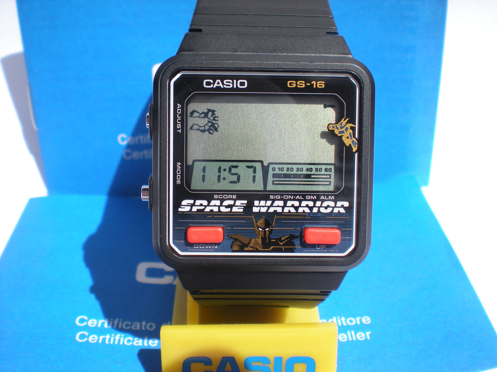 CASIO - GS-16 - Game - Vintage Digital Watch - Digital-Watch.com