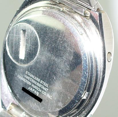 HAMILTON - CASIO S-12 - Casiotron - Vintage Digital Watch - Digital ...