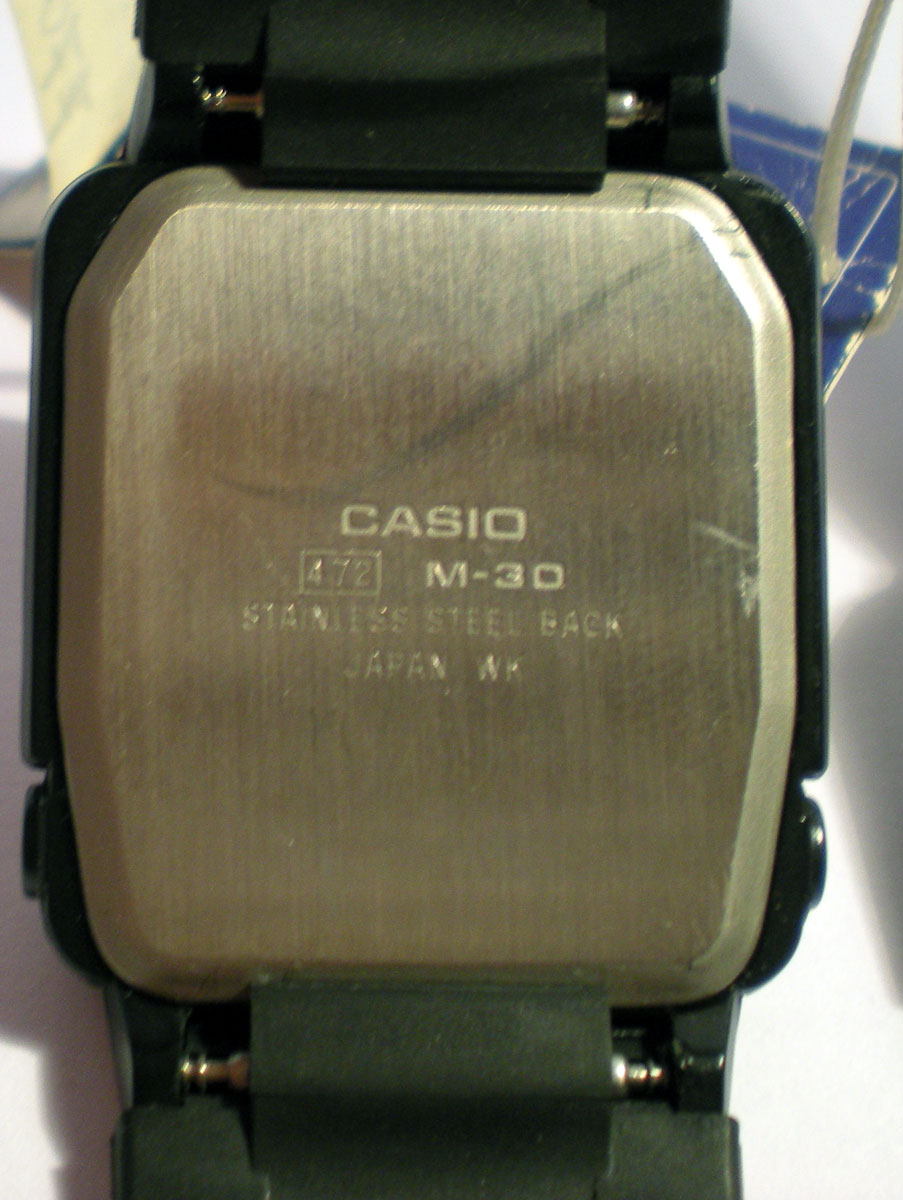 CASIO - M-30 - Melody - Vintage Digital Watch - Digital-Watch.com