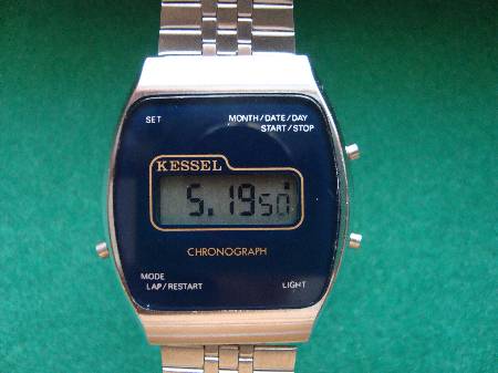 KESSEL - CHRONOGRAPH - Digital - Vintage Digital Watch - Digital-Watch.com