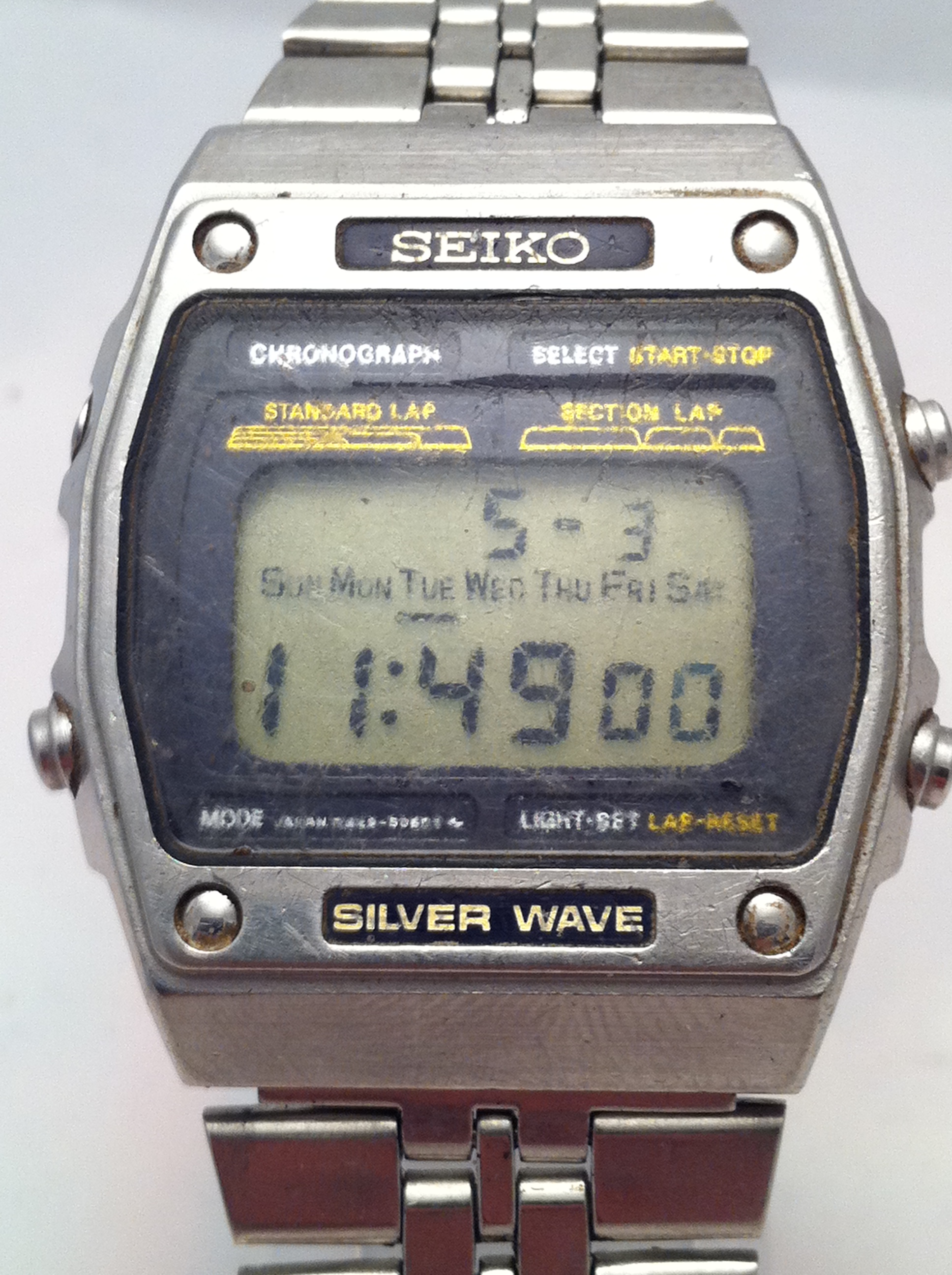 SEIKO - A229 5050 - Digital - Vintage Digital Watch - Digital-Watch.com