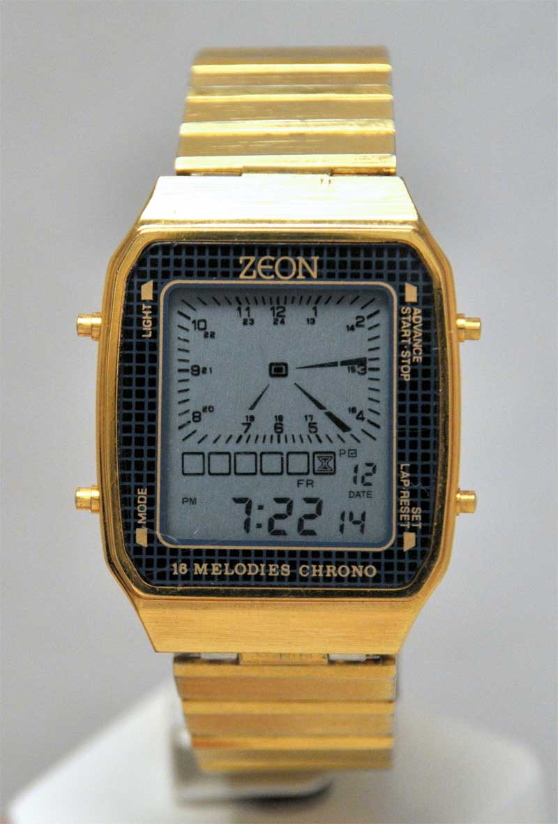ZEON - 16 Melody - Melody - Vintage Digital Watch - Digital-Watch.com