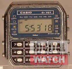 CASIO - C-701 - Calculator - Vintage Digital Watch - Digital-Watch.com