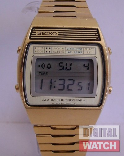 SEIKO - A359-5010 - a-series - Vintage Digital Watch - Digital-Watch.com