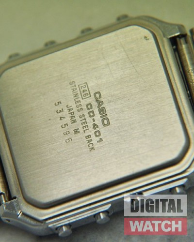 CASIO - CD-401 - Calculator - Vintage Digital Watch - Digital-Watch.com