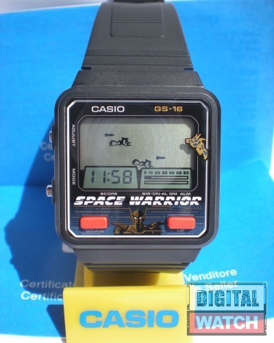 CASIO - GS-16 - Game - Vintage Digital Watch - Digital-Watch.com